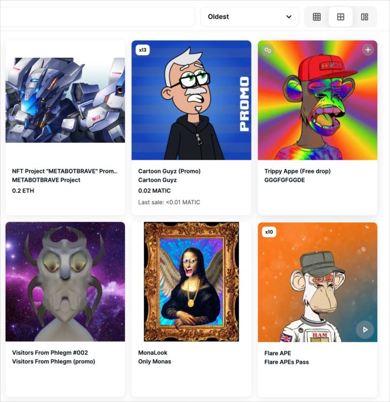 【OpenSea】「Hidden（非表示）」のNFTを「Collected（収集済み）」に移動させてみたよ - nyanco! ブログ