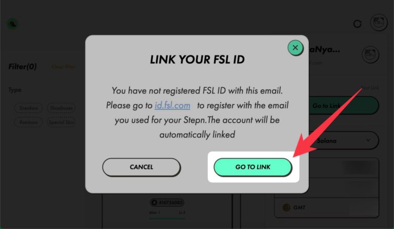 【FSL ID】FSL IDを作成してSTEPNウォレットに接続してみたよ - nyanco! ブログ